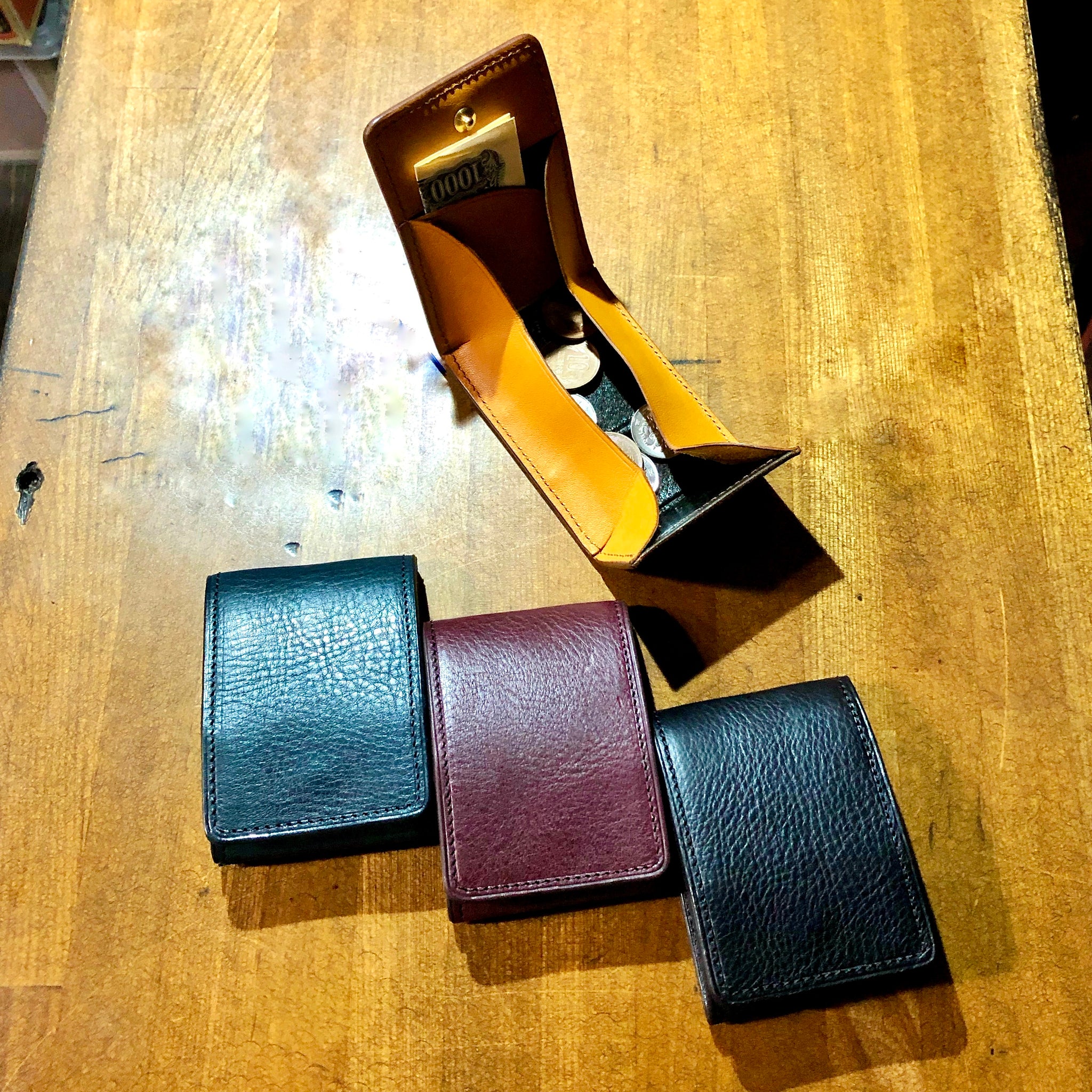 Box-shaped coin purse GBC-110